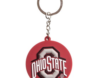 Ohio State Buckeyes Keychain - Etsy