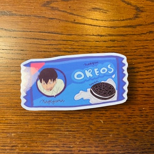 Volleyball Anime Oreo Stickers - Etsy