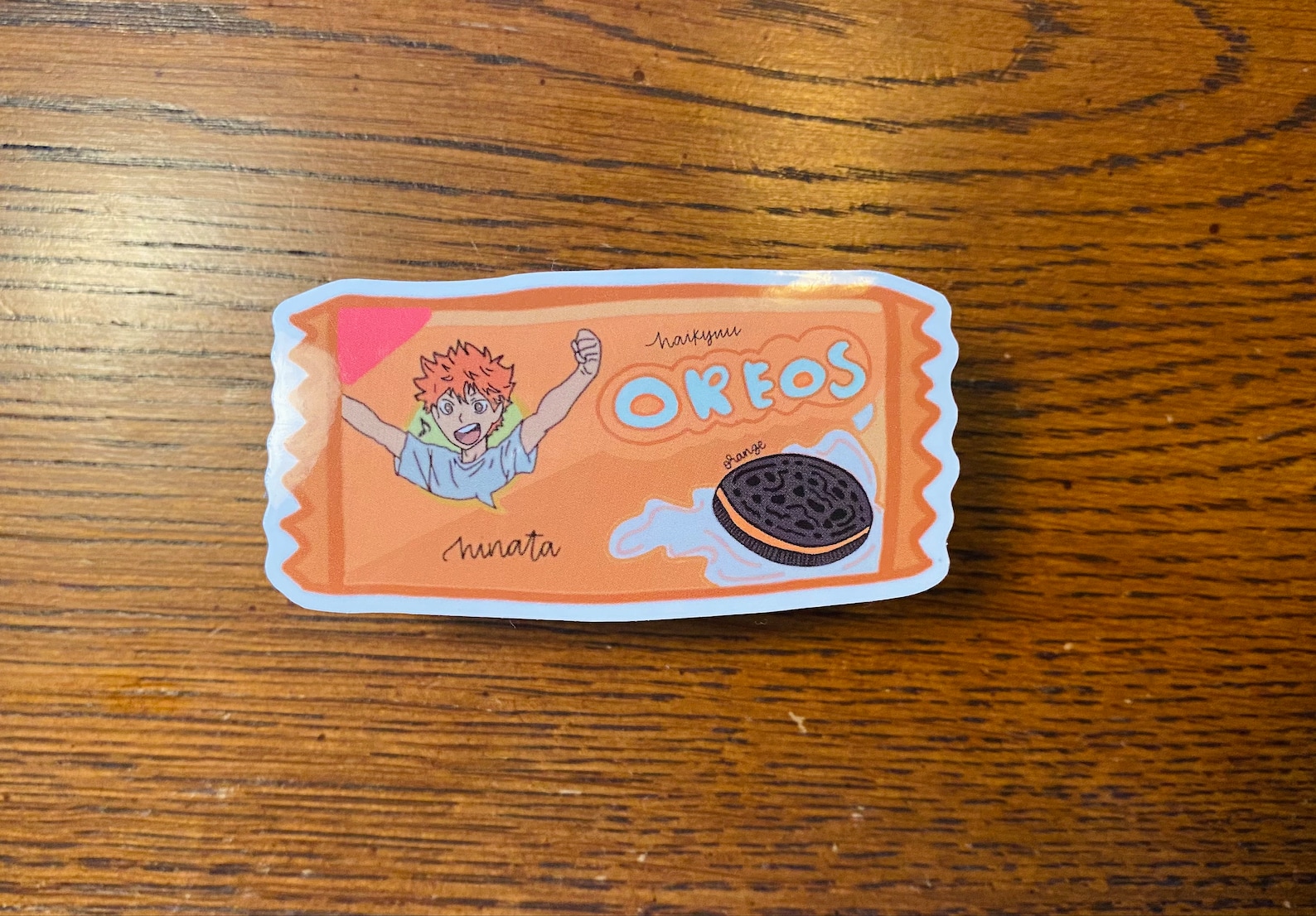 Volleyball Anime Oreo Stickers - Etsy