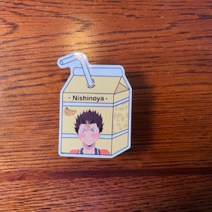 Volleyball Anime Milk Stickers - Etsy