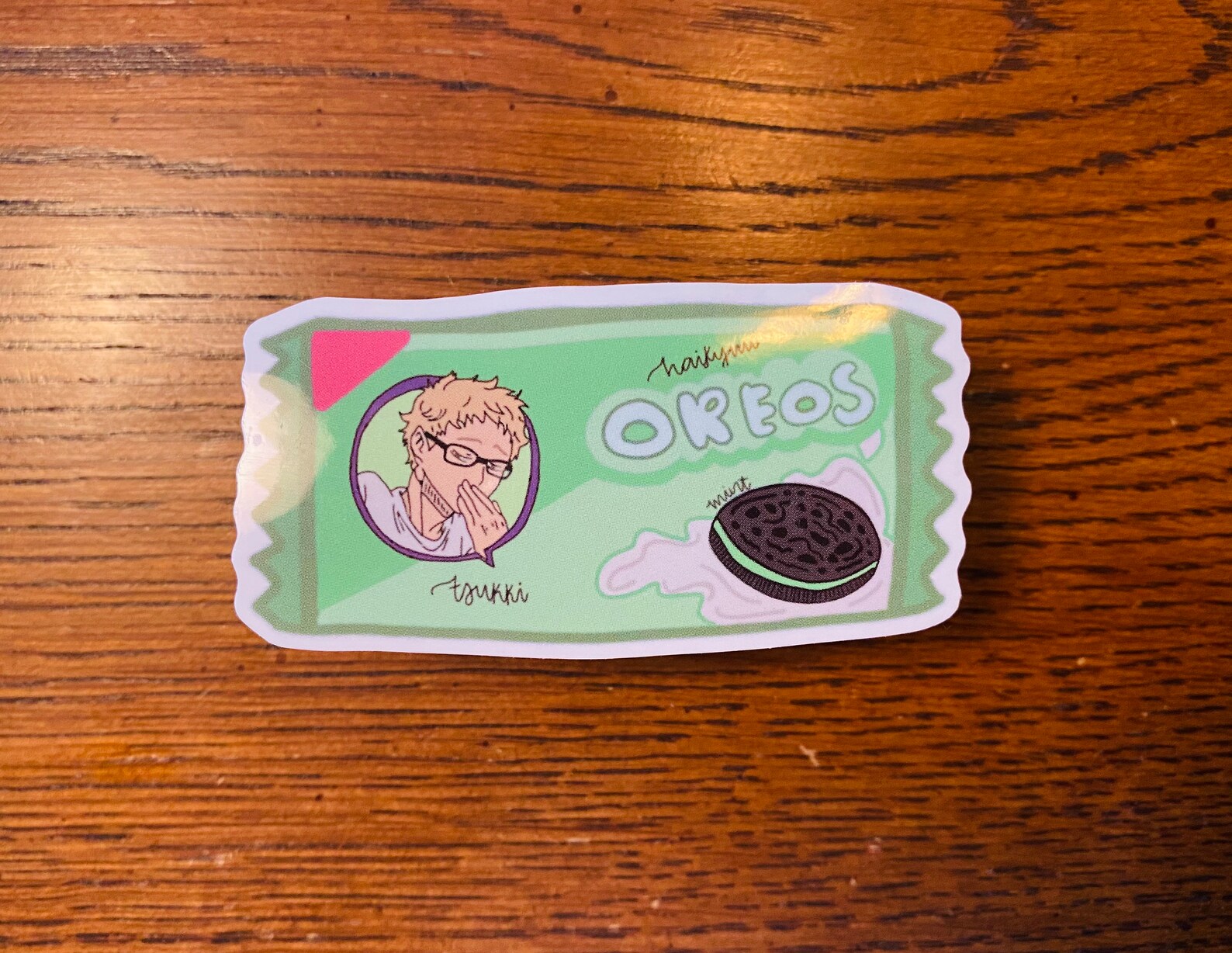 Volleyball Anime Oreo Stickers - Etsy