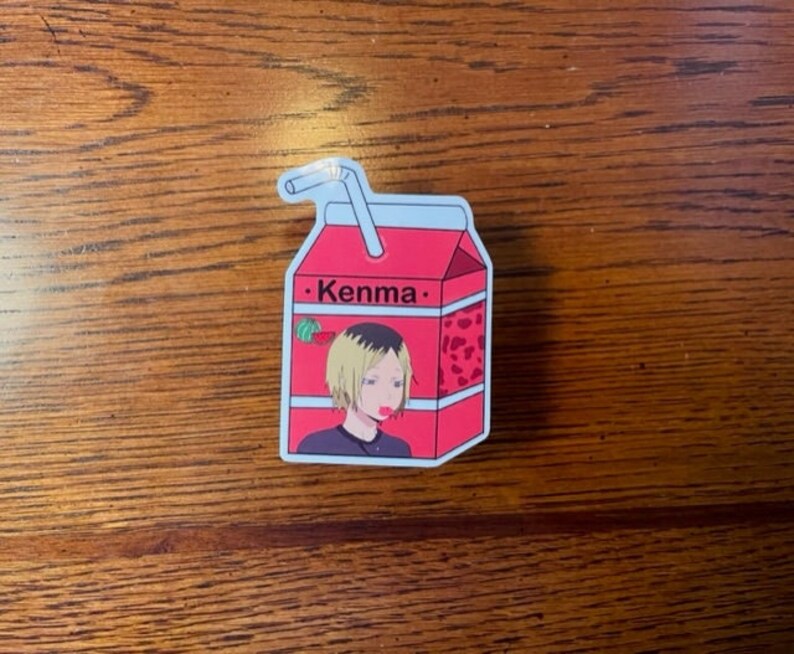 Volleyball Anime Milk Stickers - Etsy