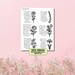 Printable Floral Scripture Cards: Bible Verse Coloring (PDF) - Etsy