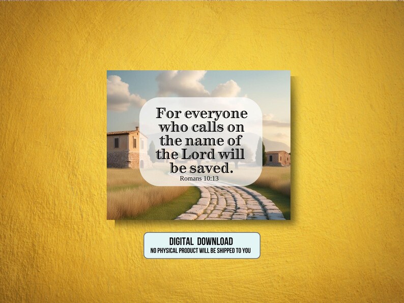 Romans Road to Salvation Scripture Cards: ESV Bible Verses (PDF) - Etsy