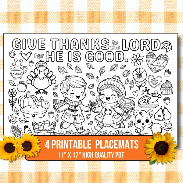 Christian Placemats - Etsy