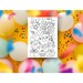 Printable Birthday Coloring Card, Happy Birthday Coloring Card, Kids ...