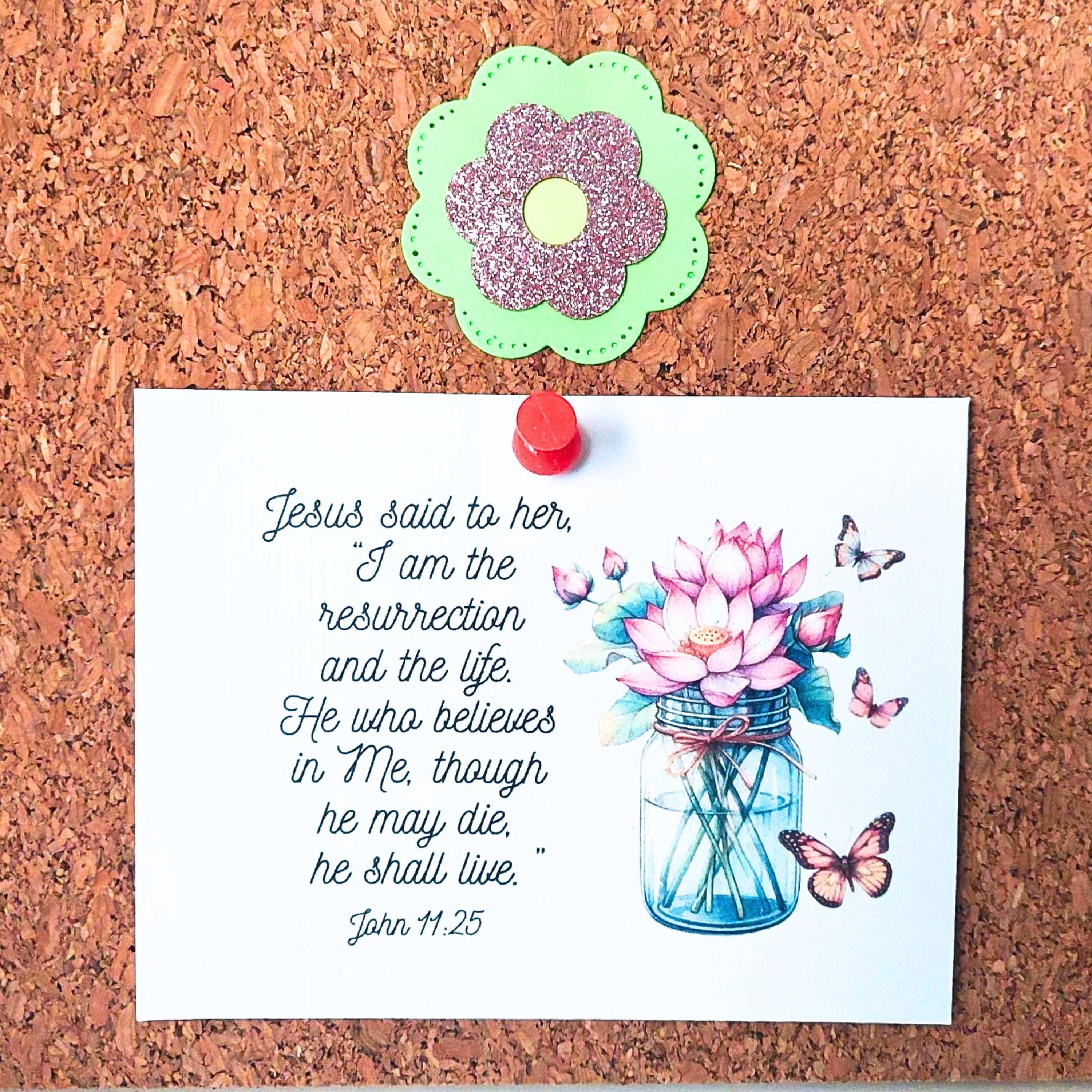Printable Scripture Cards, Bible Verse Cards, Christian Cards, Bible ...