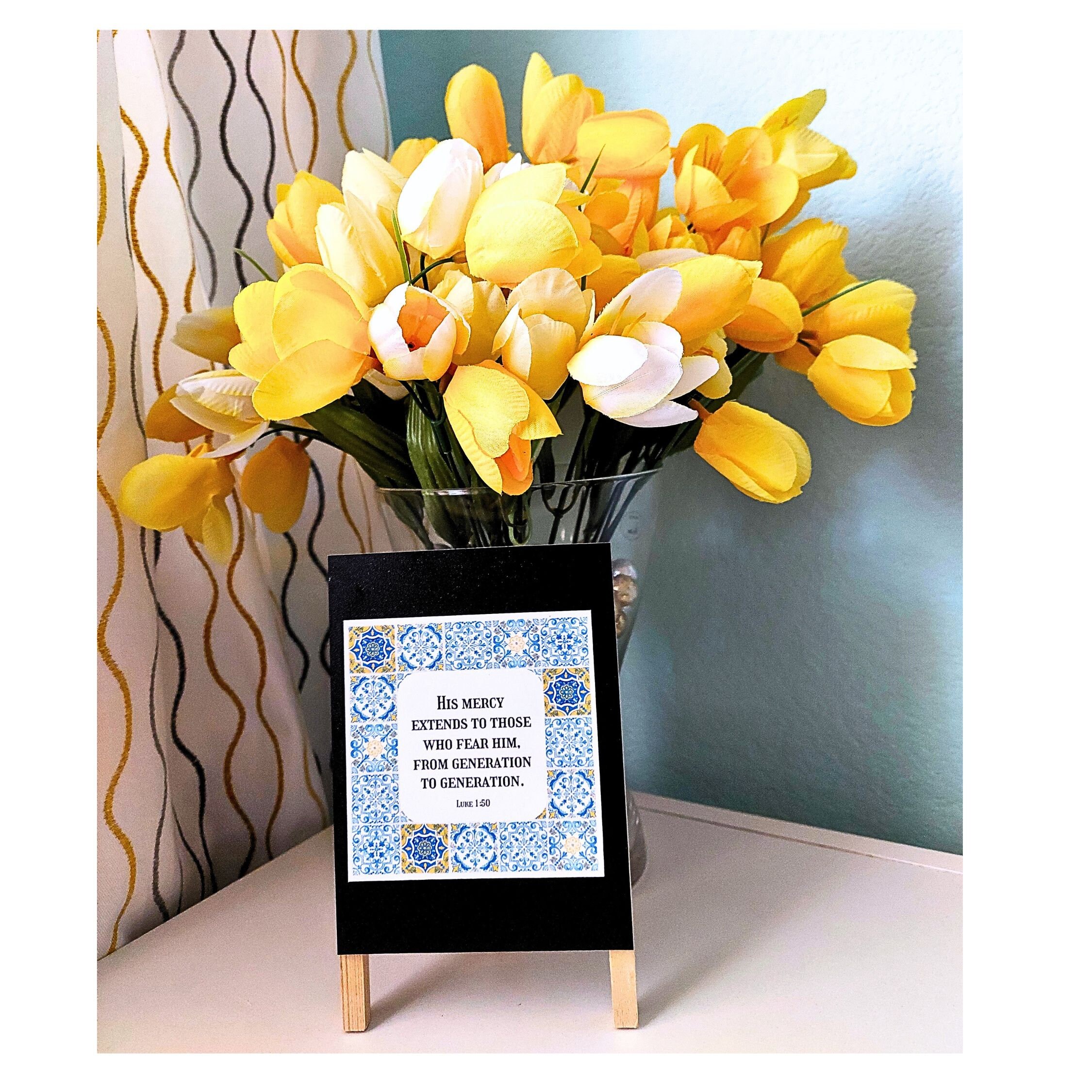 Scripture Cards Tile Design, Printable Bible Verse Cards, God's ...