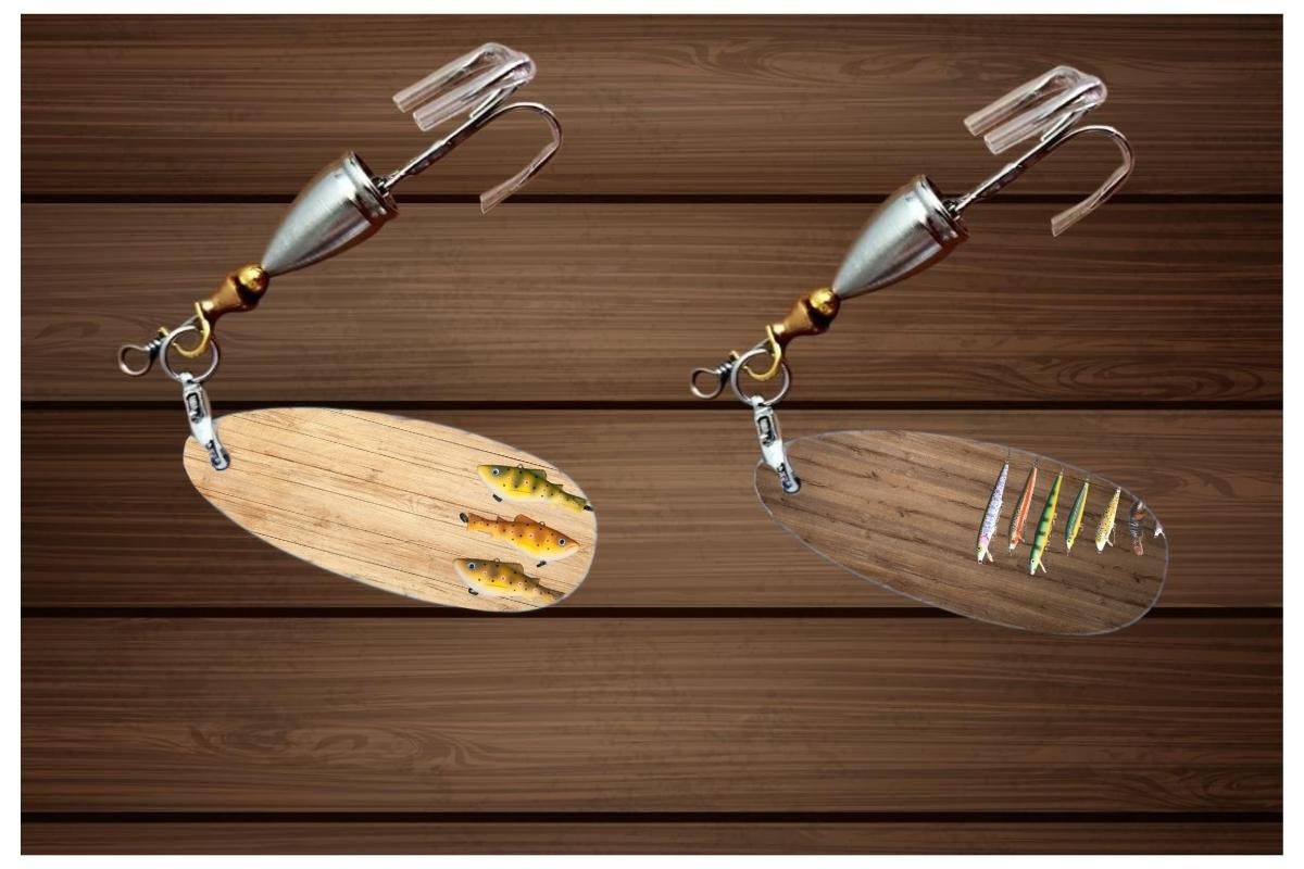 Fishing Lure Designs/add Your Own Text/fathers Day Lure Gift ...