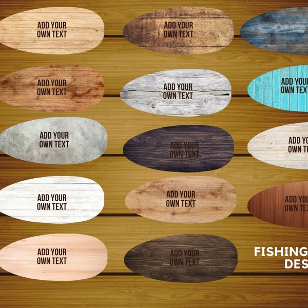 Wood Lure Template - Etsy