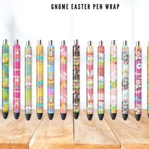 Pen Wraps Gnome Easter- Themed PNG Sublimation Designs,digital Download PNG - Etsy