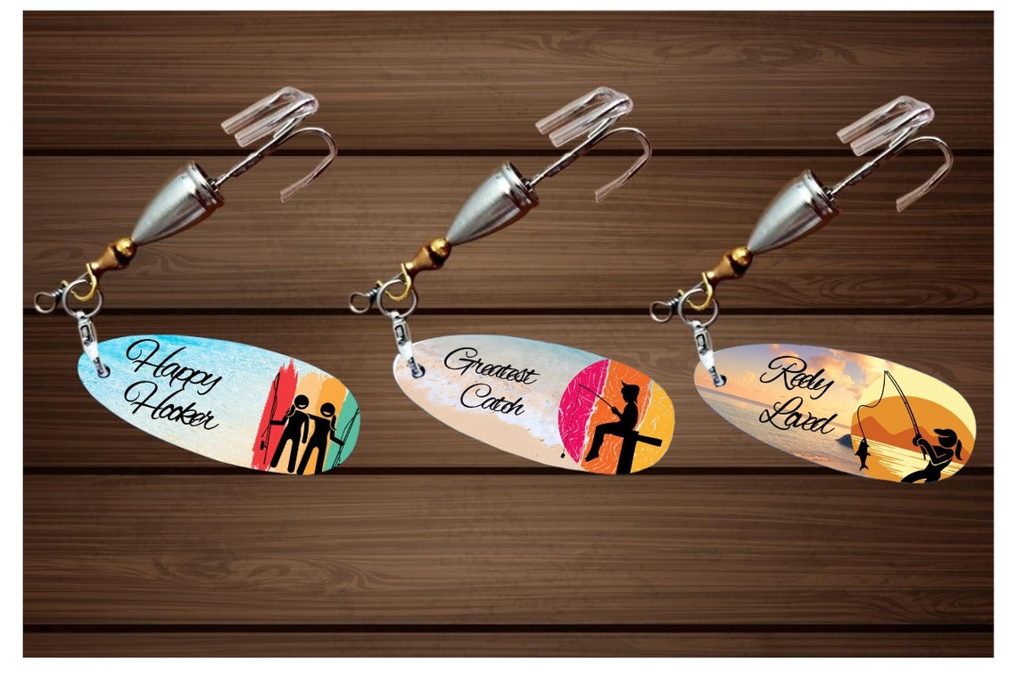 Fishing Lure Pngfishing Lure Designs for Womensublimation - Etsy
