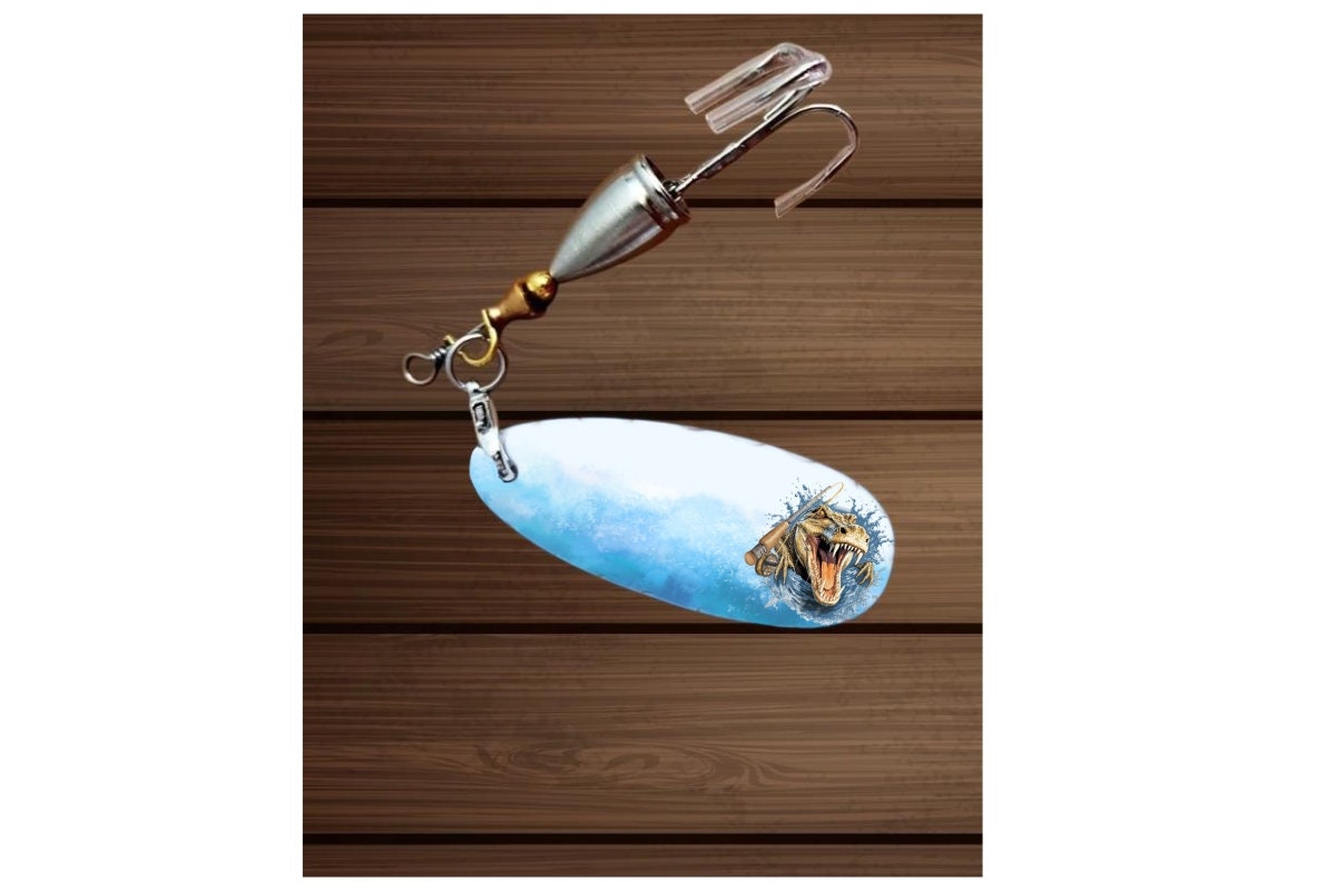 Fishing Lure Designs/add Your Own Text/fathers Day Lure Gift - Etsy