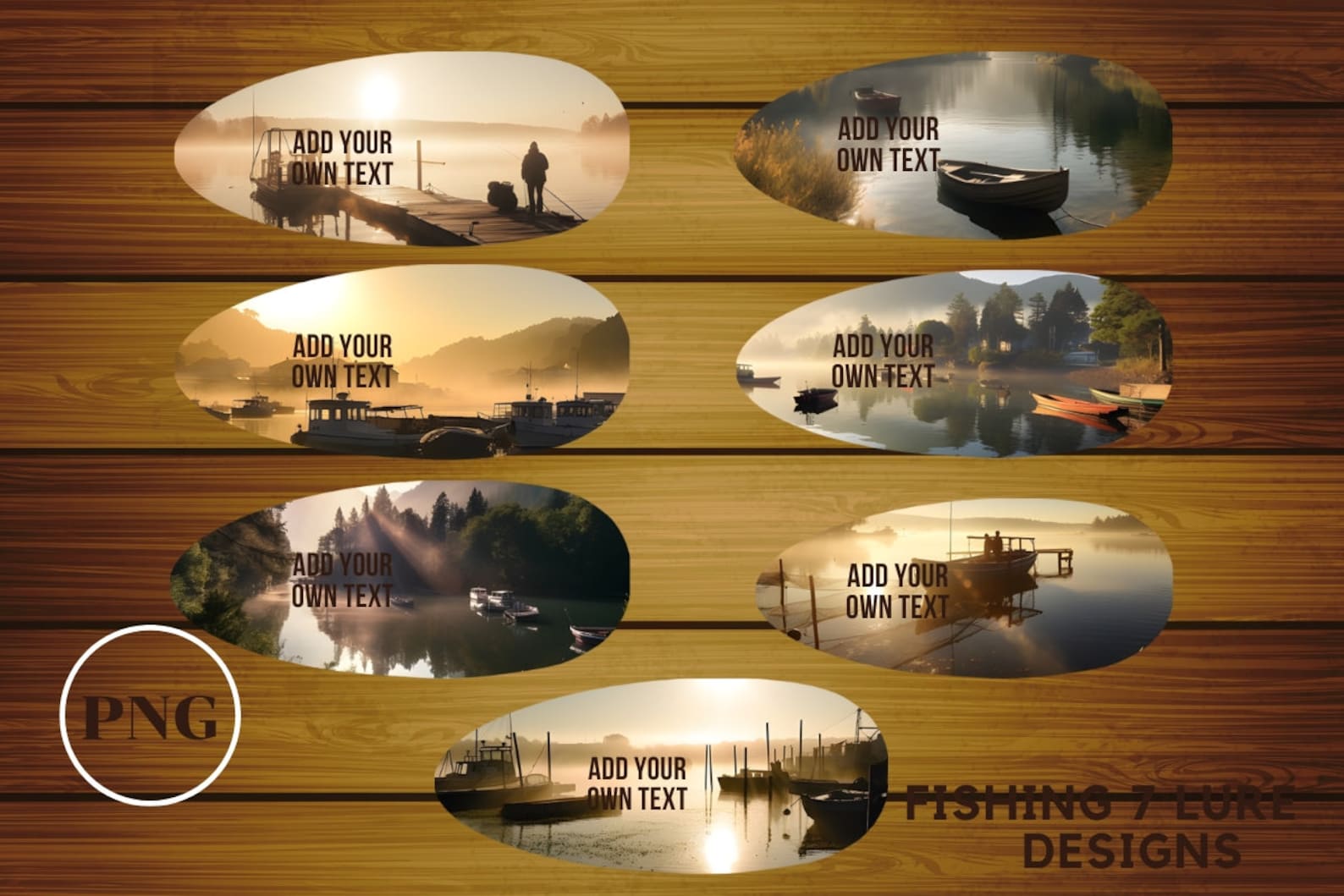 Fishing Lure Designs/add Your Own Text/fathers Day Lure Gift ...