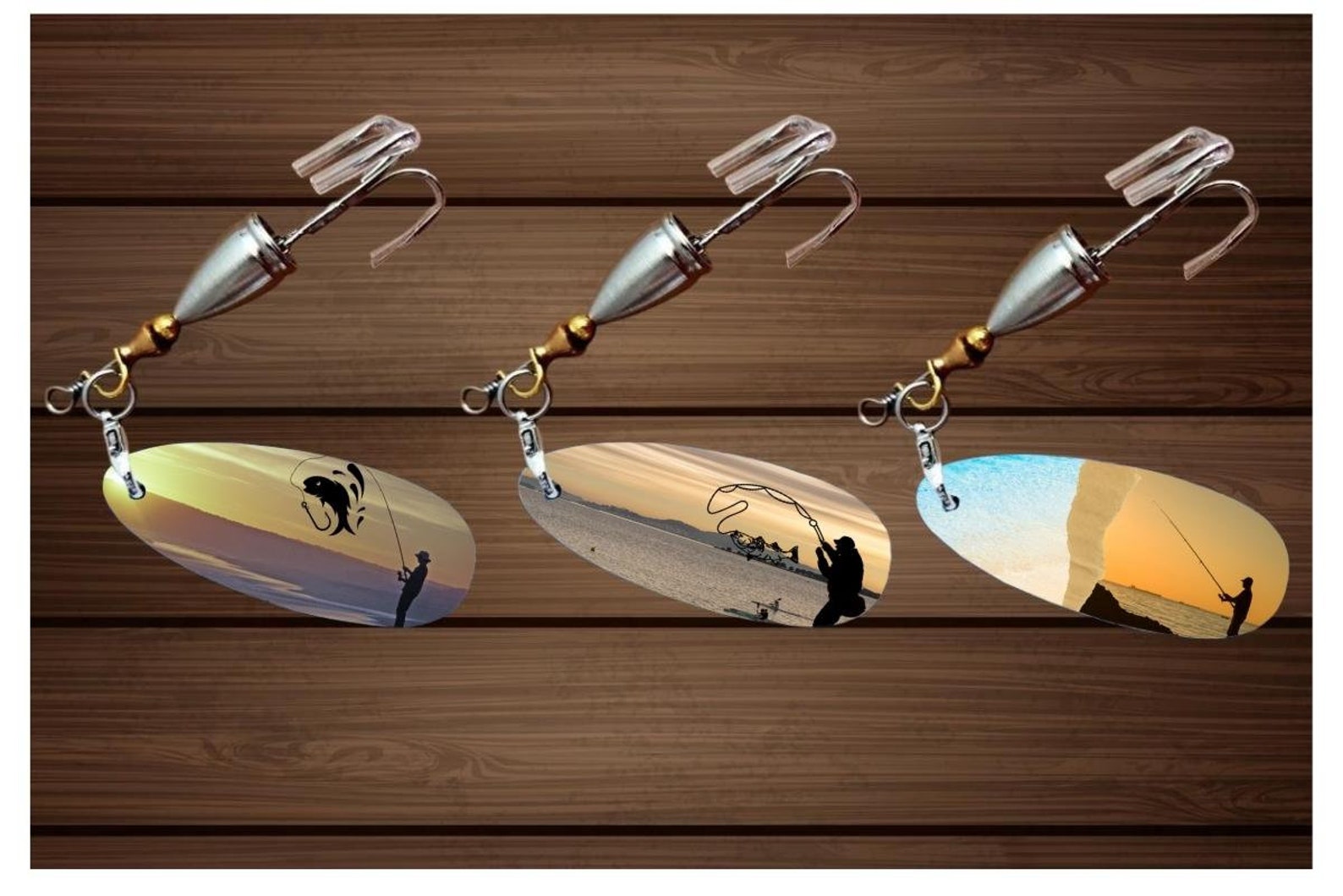 Fishing Lure Designs/add Your Own Text/fathers Day Lure Gift ...