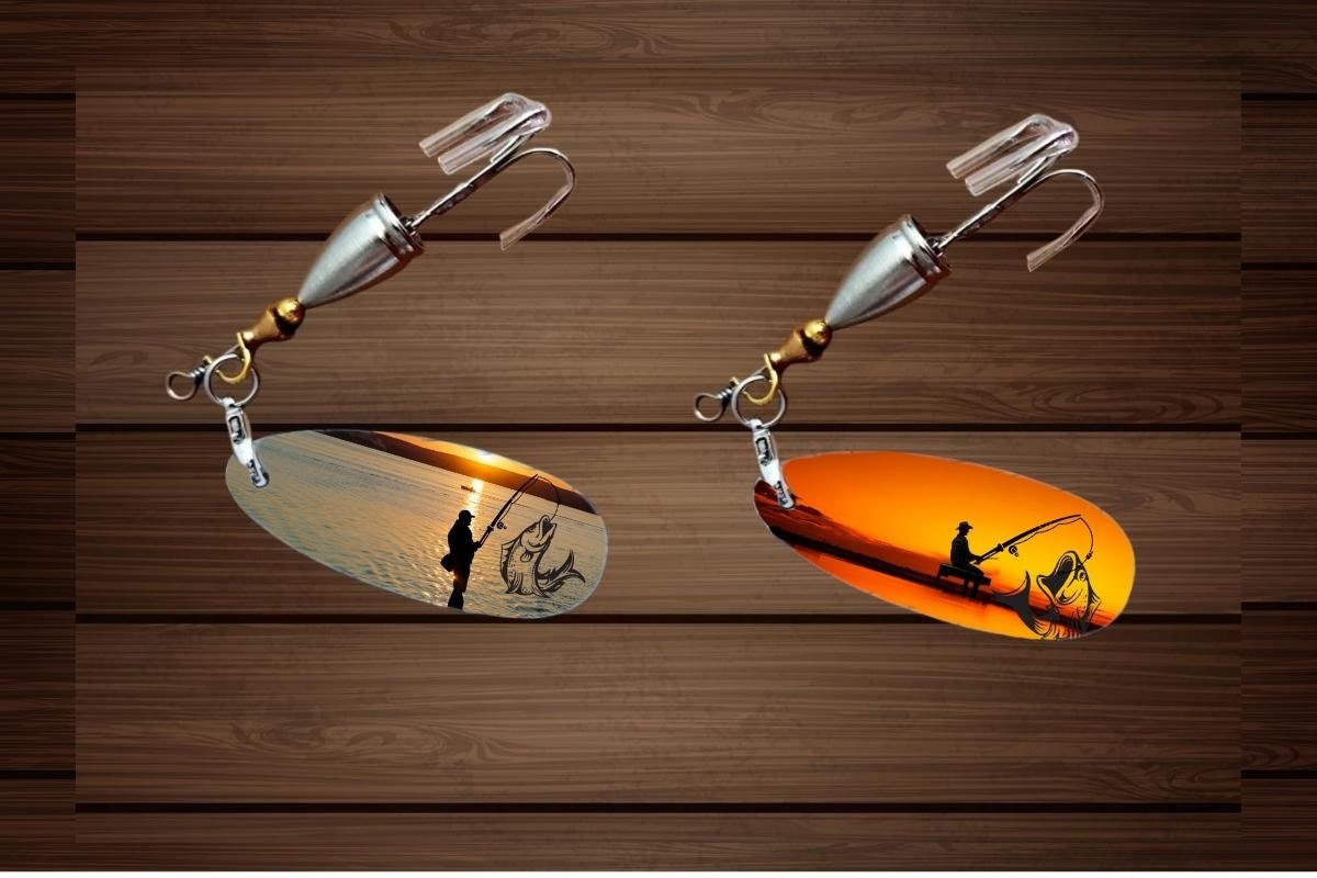 Fishing Lure Designs/add Your Own Text/fathers Day Lure Gift ...