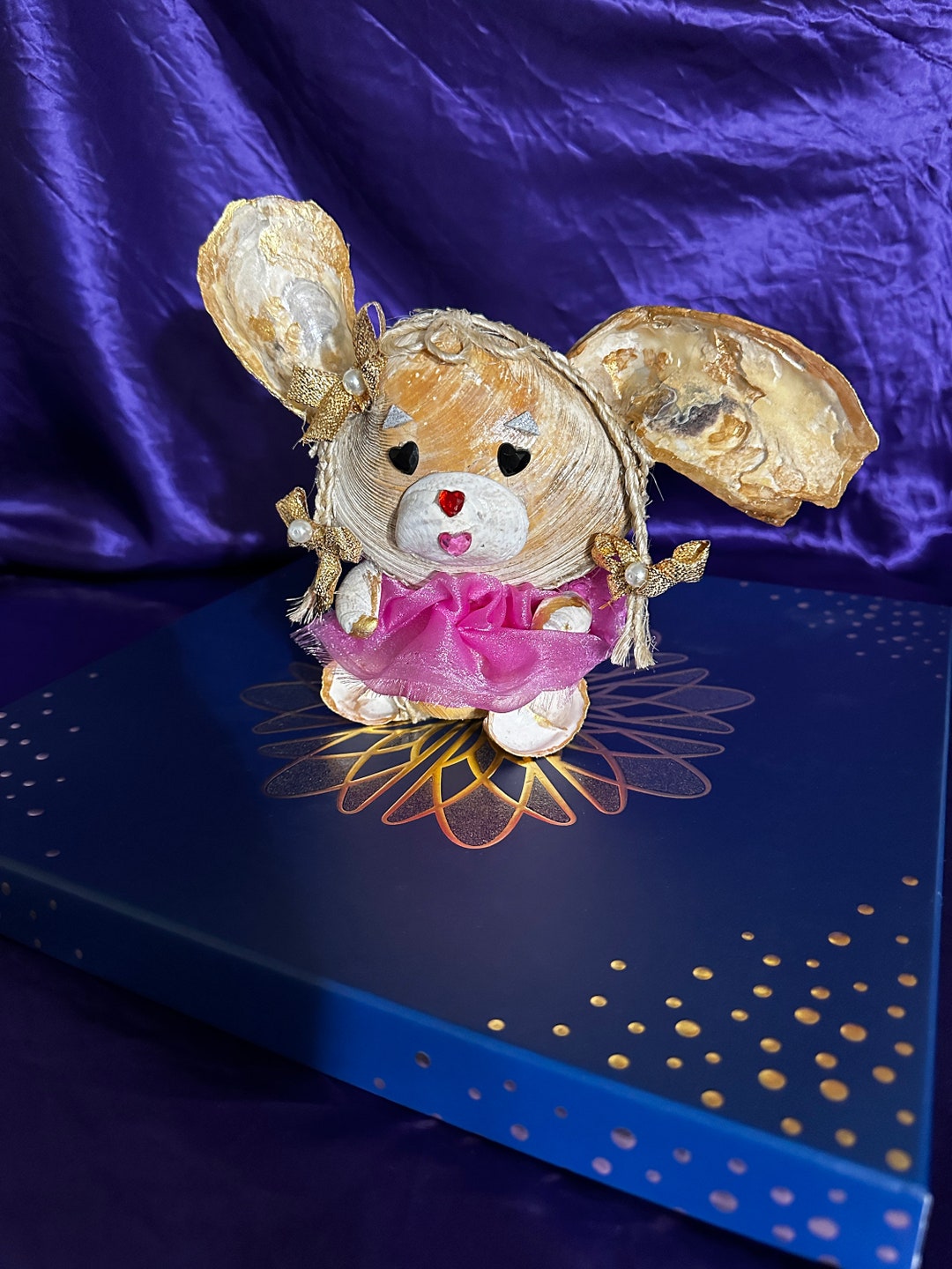 Seashell Souvenir .rabbit "alice" for This Offer, No Two Are Alike - Etsy