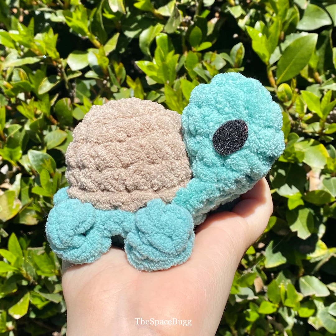 Crochet Turtle Plush, Handmade Stuffed Animal, Cute Toy Amigurumi, Gift ...