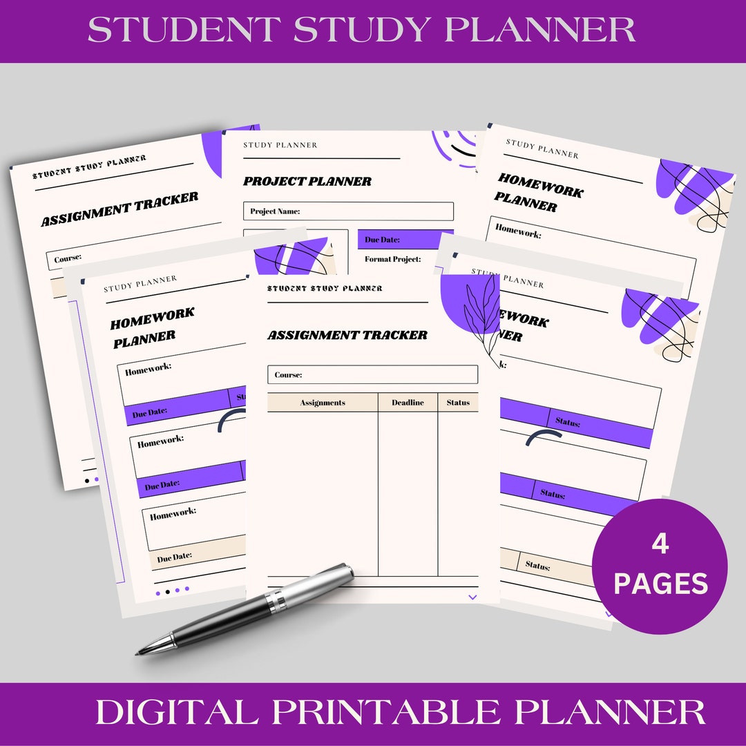 2023-2024 Student Digital Planner Goodnotes, Academic Planner, Portrait ...
