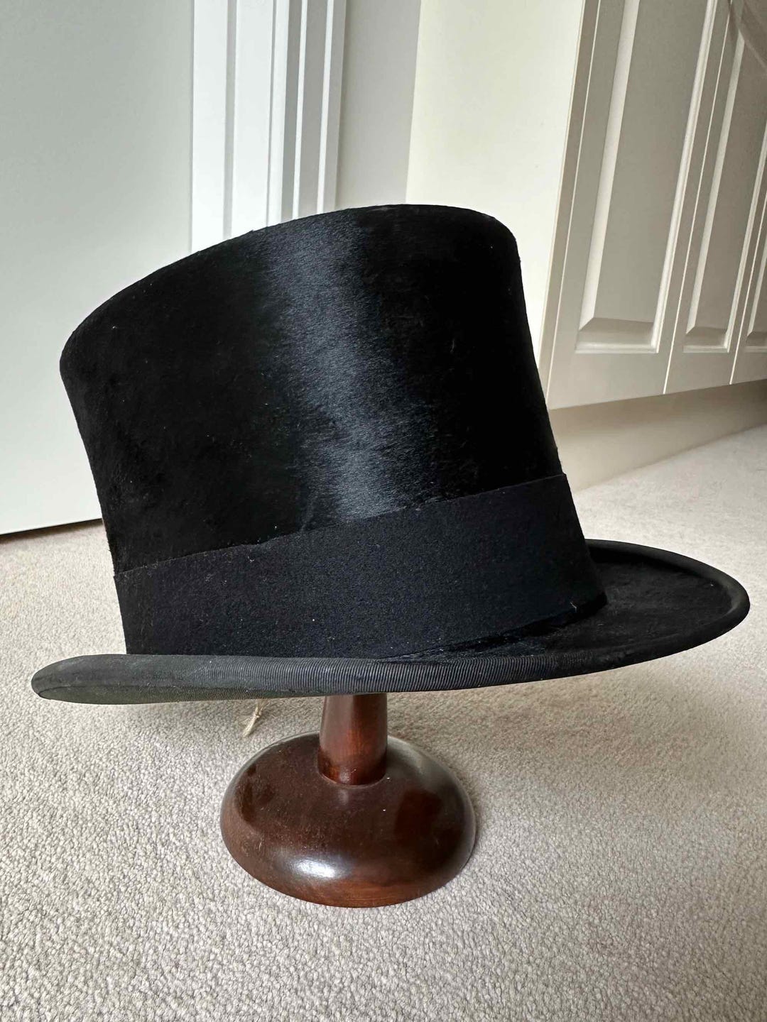Top Hat Antique Henry Heath London Silk Top Hat Edwardian Size 6 7/8 - Etsy