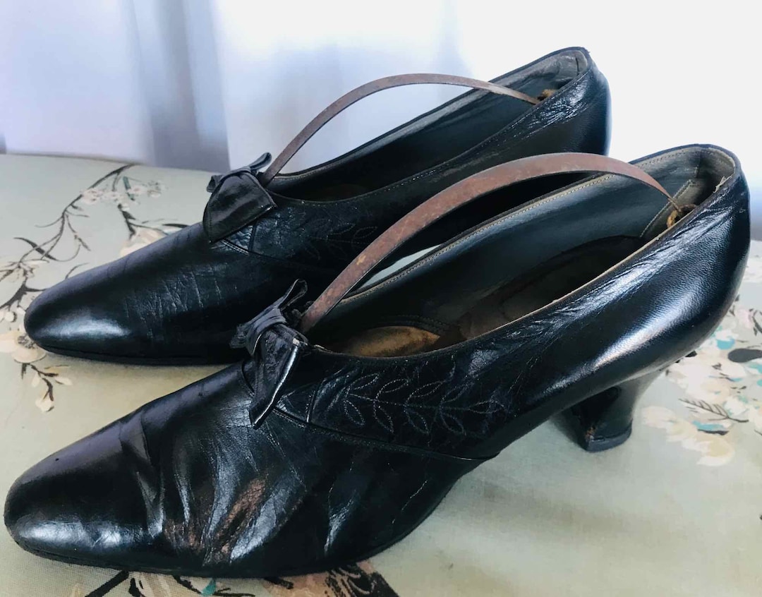 20s Shoes Women's Dance Pumps Museum Quality Shoes Softest Black ...