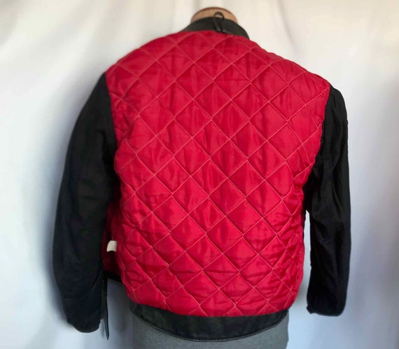 Brando Leather Jacket Vintage 80s Black Bikers Jacket… - Gem