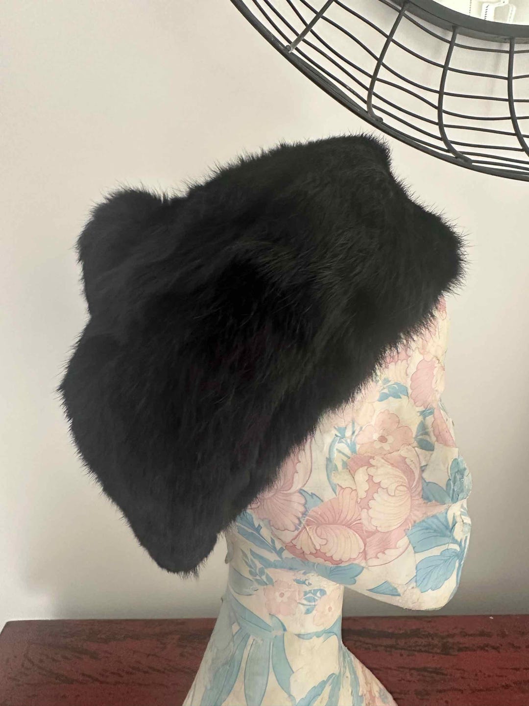 Fur Beret /mid Century Designer Hat/ Black Beret/ / Size M 56 - 57cm - Etsy