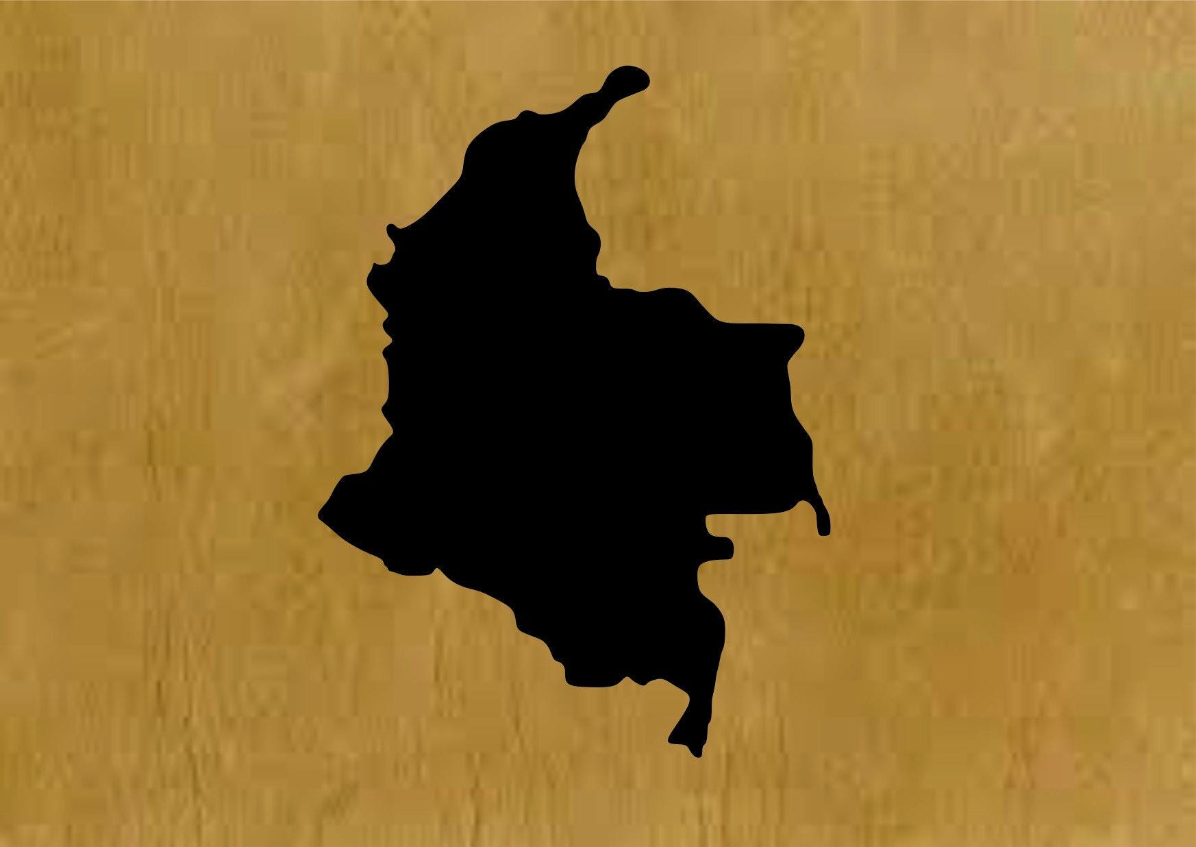 Colombia Svg, Colombian Country Svg, Colombian Country National Border ...