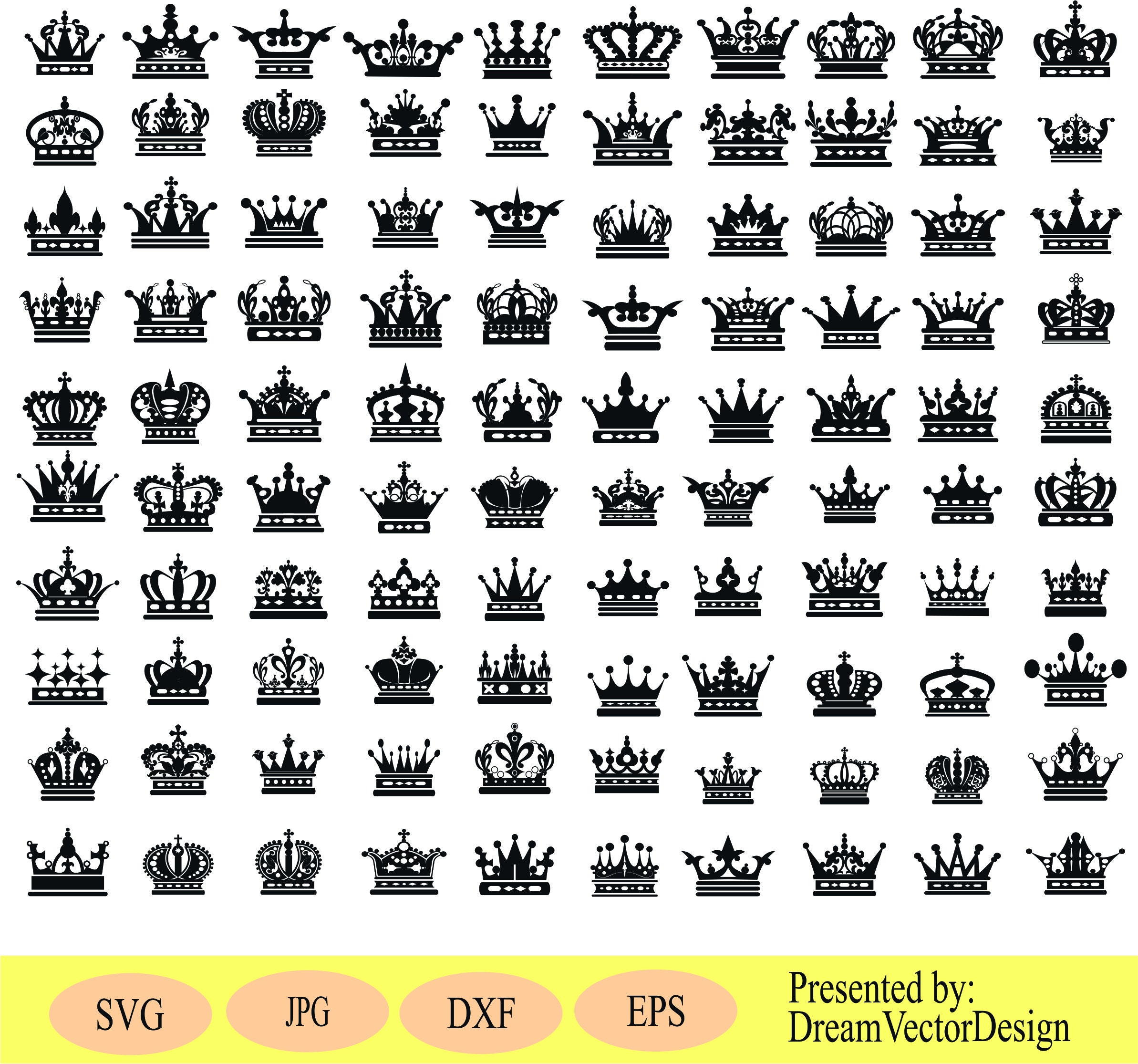 Queen Crown Vector Free Download