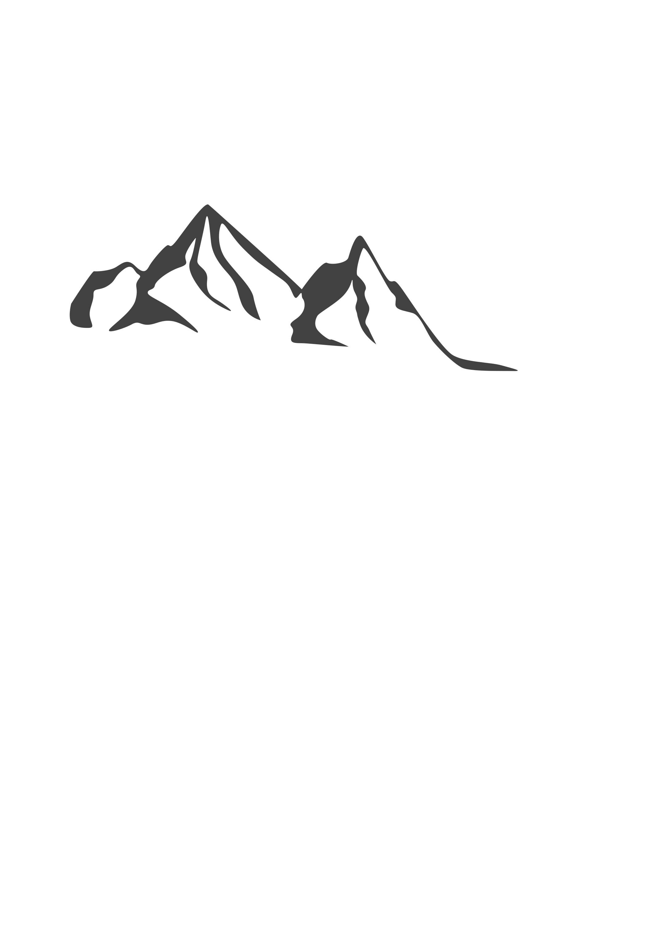 Mountain SVG, File for Cricut, for Silhouette Cut Files, Vector ...