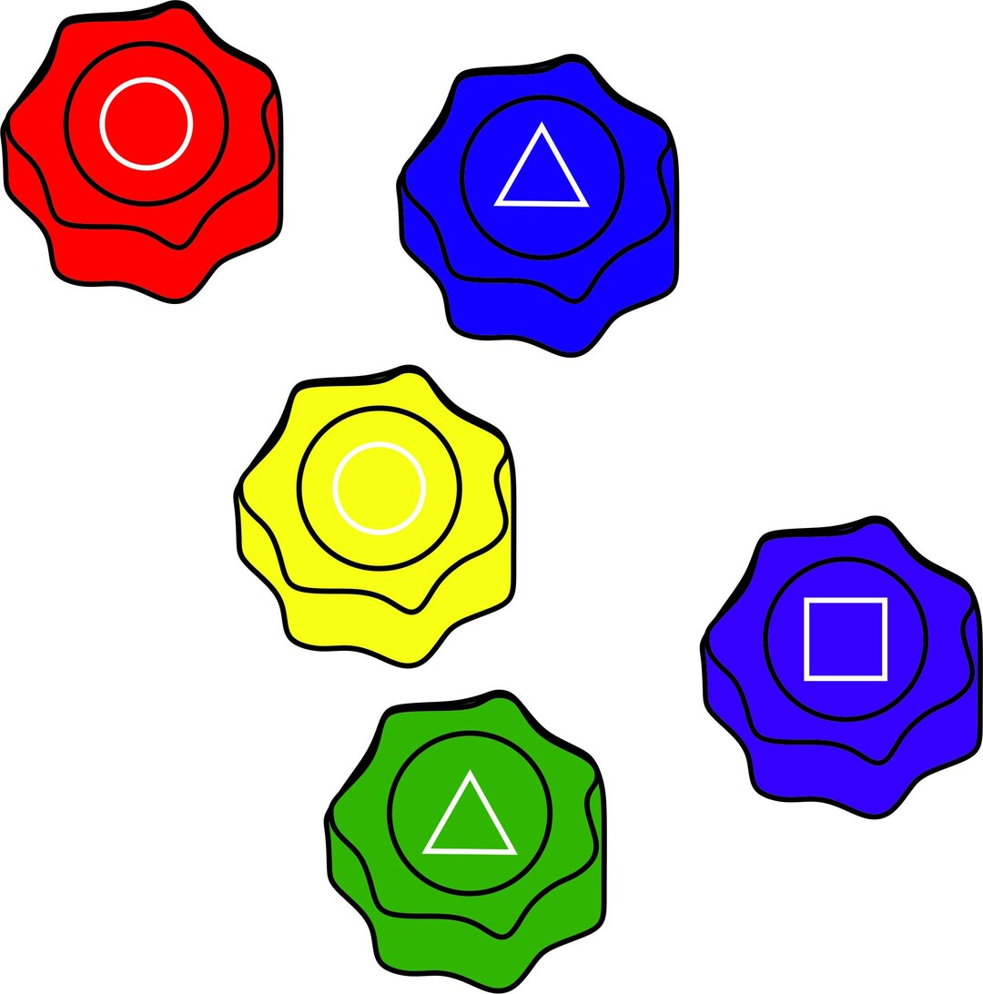 Squid Game SVG Bundle: Dalgona Candy, Patches (digital Download) - Etsy