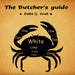 Crab Butcher Guide: Cuts of Crab Diagram (digital Download) - Etsy