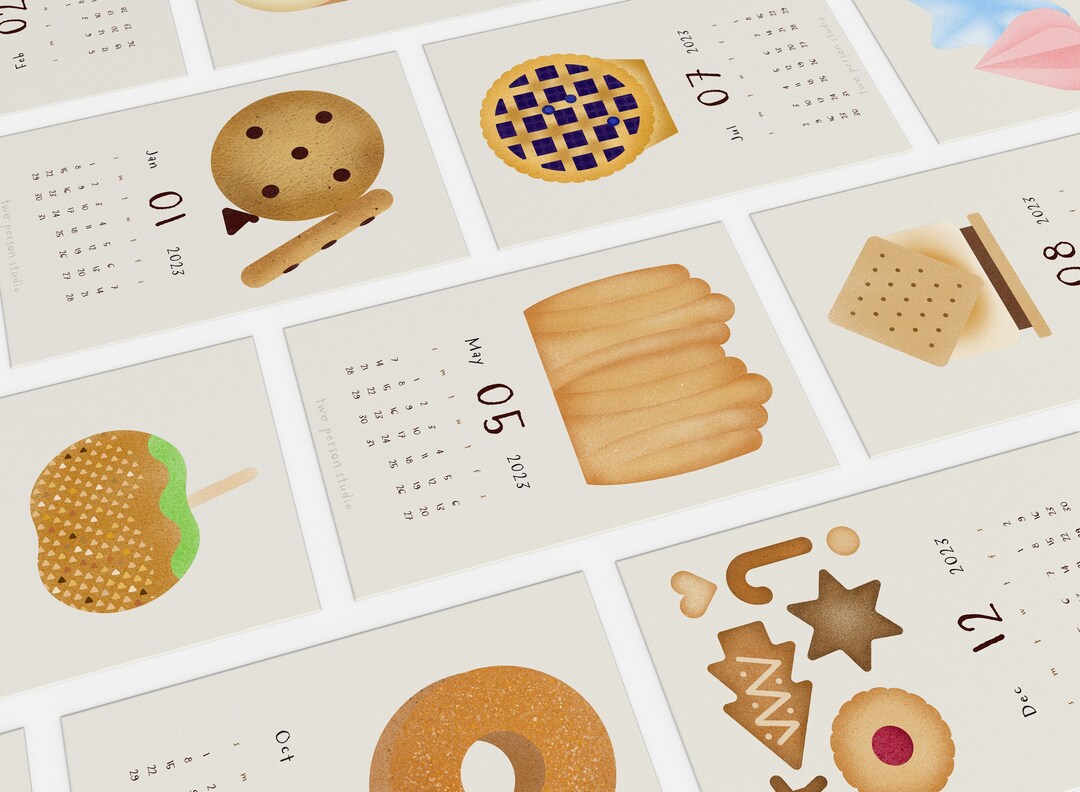 New! 2023- 24 Desk Calendar | Desk Accessories | 4x6 Calendar ...