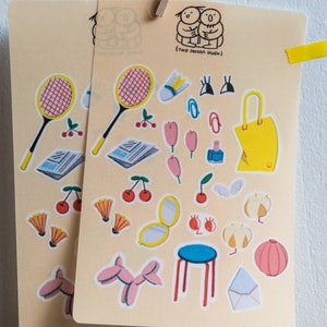 Tuesday Doodle Sticker Sheet, Cute Stickers, Sticker Sheet, Planner ...