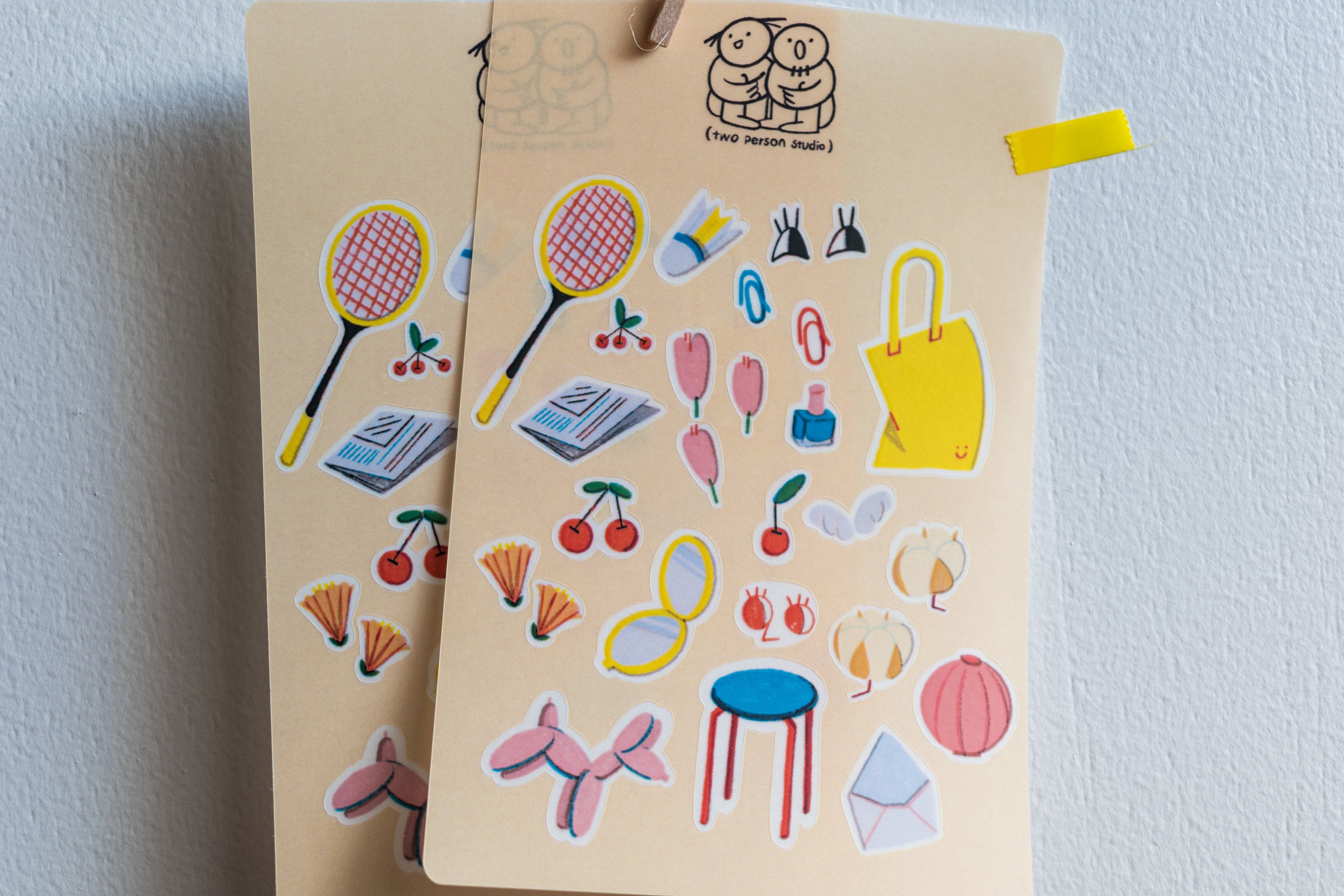 Tuesday Doodle Sticker Sheet Cute Stickers Sticker Sheet - Etsy Denmark