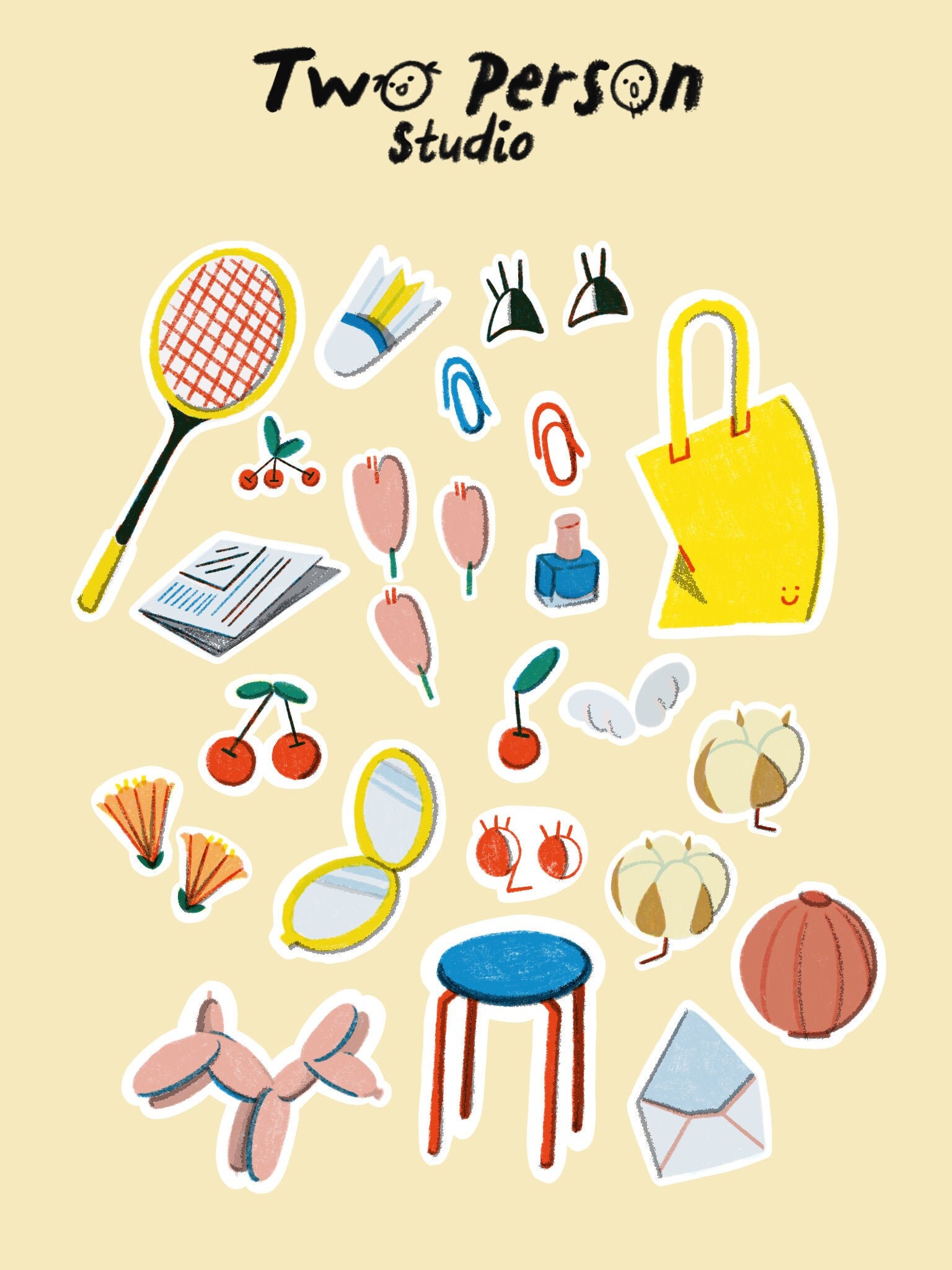 Tuesday Doodle Sticker Sheet Cute Stickers Sticker Sheet - Etsy Denmark