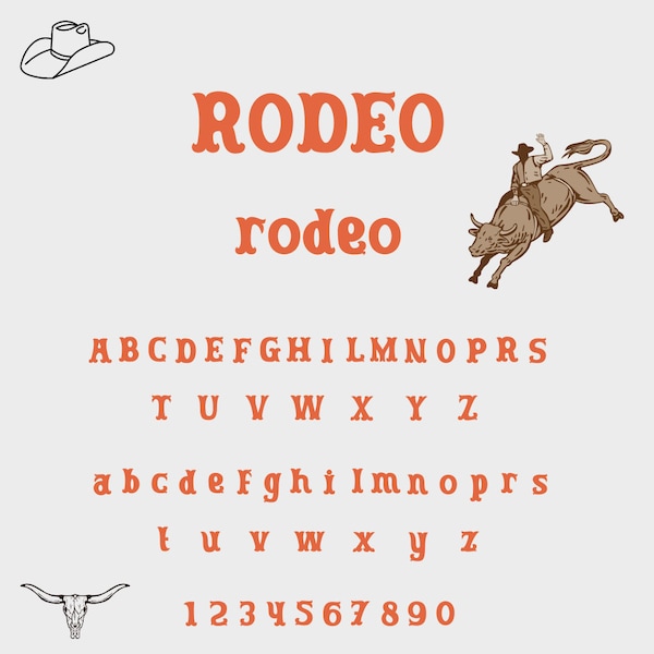 Howdy Font - Etsy