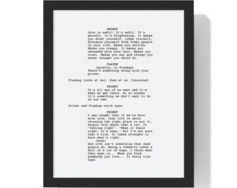 Fleabag Script Print - Etsy