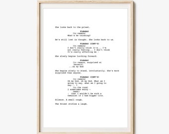 Fleabag Script Print - Etsy