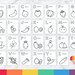 SPANISH * Printable Alphabet Coloring Pages / Frutas Y Verduras ...