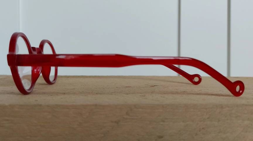 New Round Shaped Reading Glasses Red Also Available in - Etsy