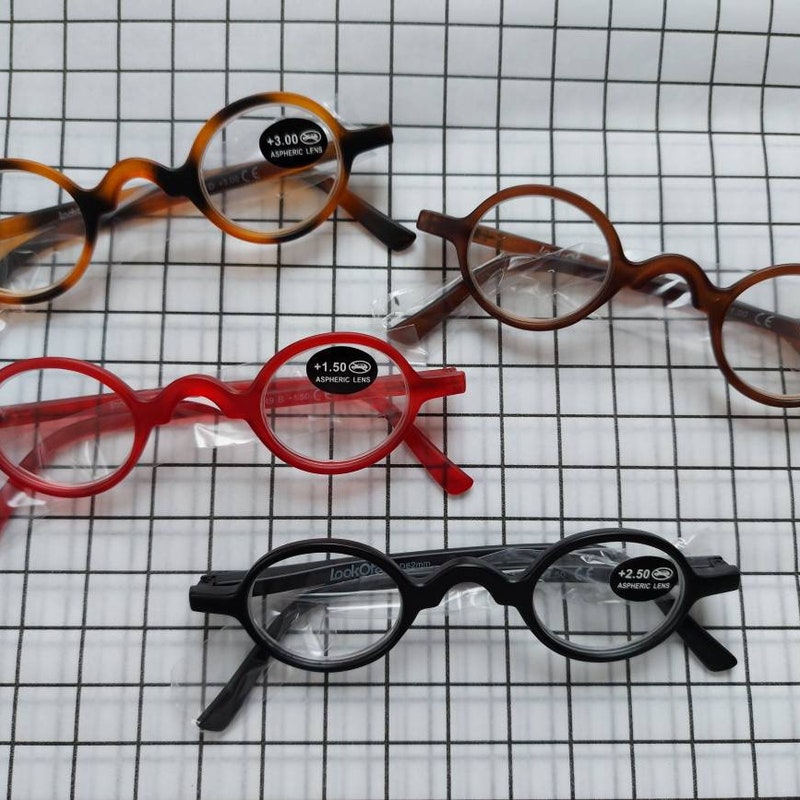 Small Round Glasses - Etsy