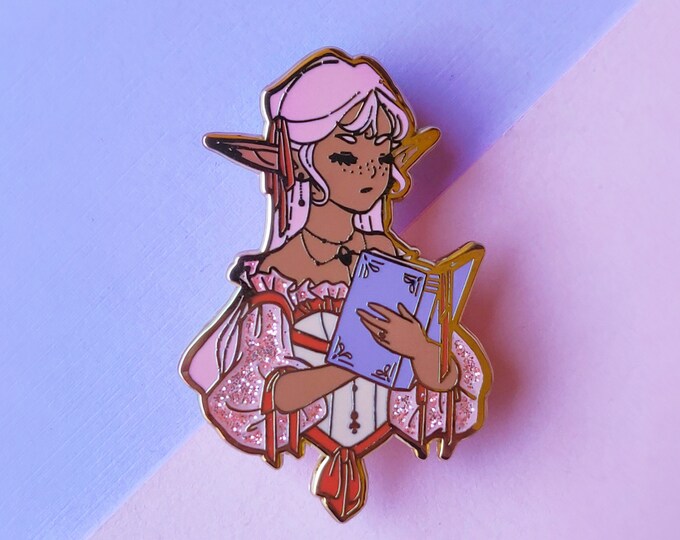 Certified Magical Girl Rose Gold Hard Enamel Pin - Etsy