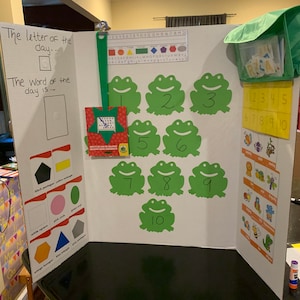 Interactive Learning Board in a Box ! - Etsy