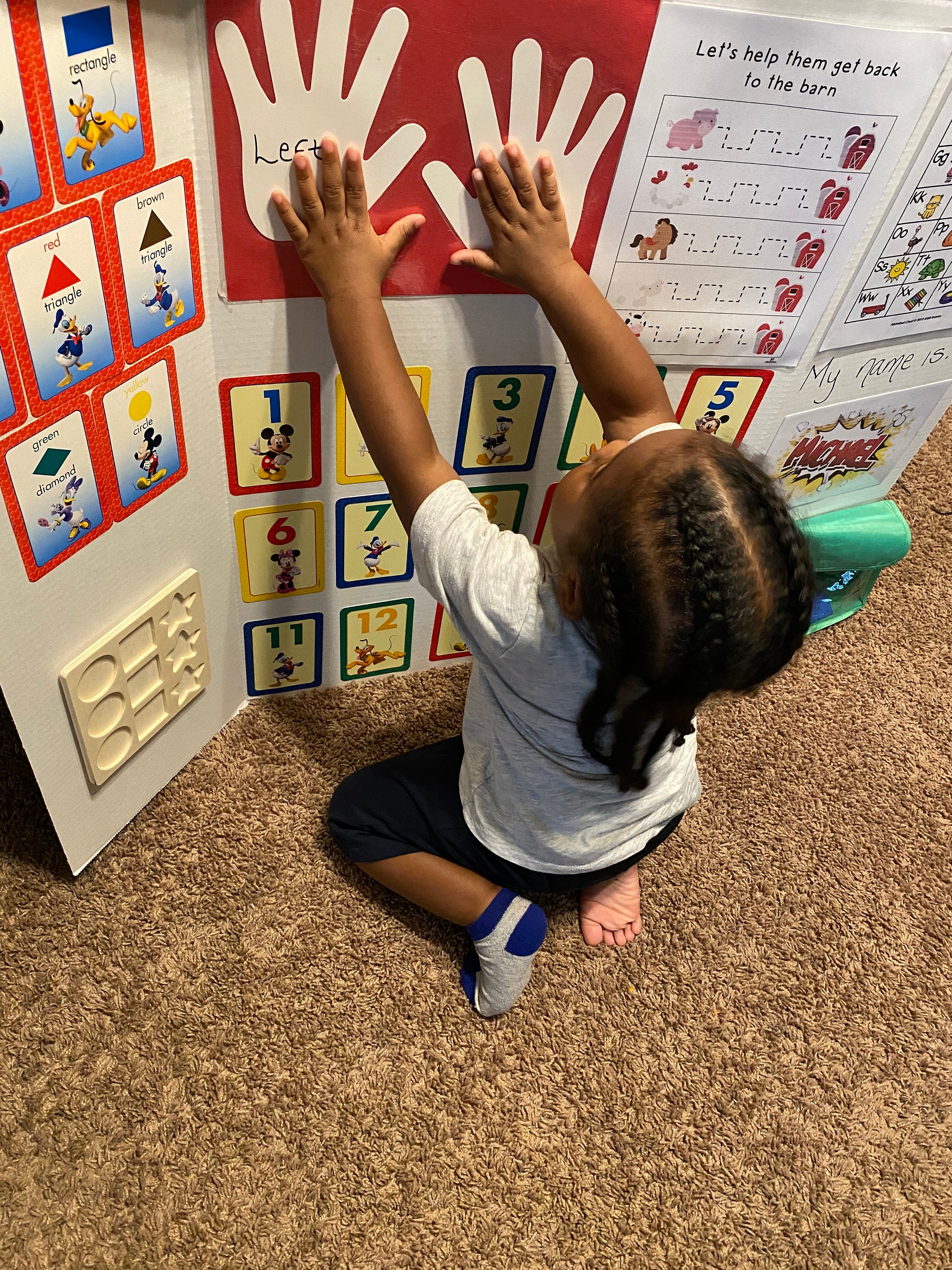 Interactive Learning Board in a Box ! - Etsy