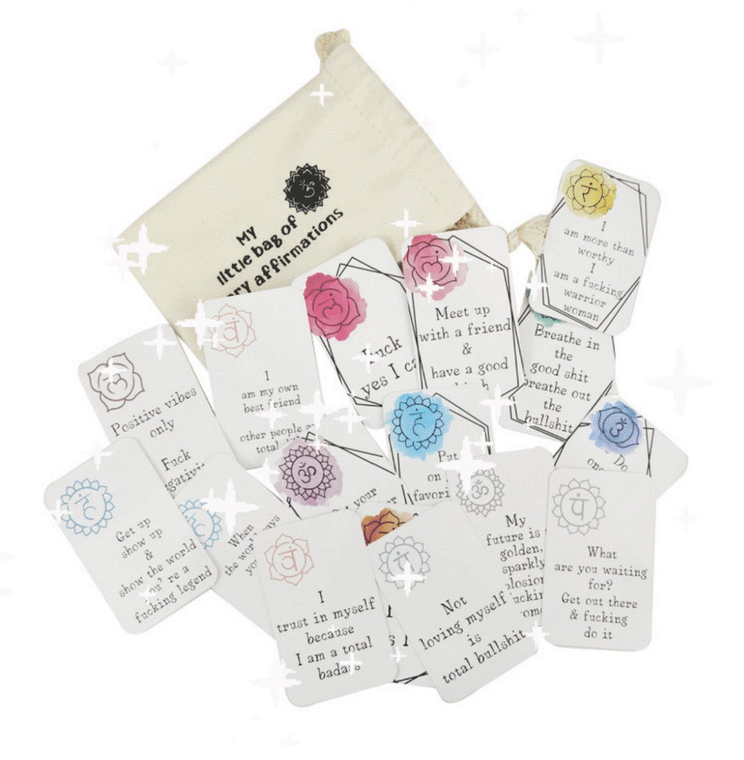 Daily Intentions, Affirmation Cards Deck, Affirmation Deck, Positive ...