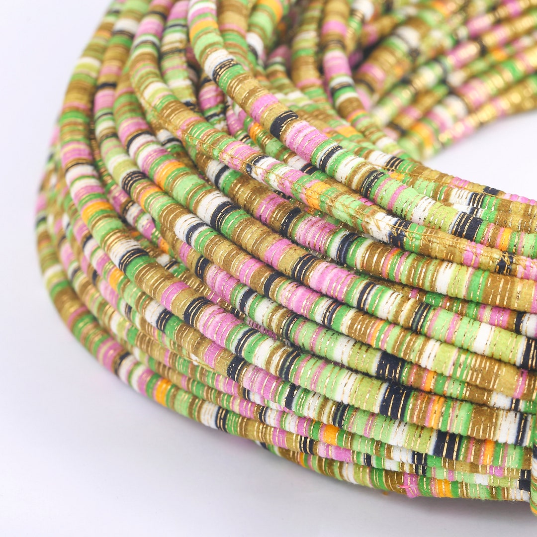 10 Yard,african Fabric Ethnic Rope Cord Tribal Rope Cord,colorful Thick ...