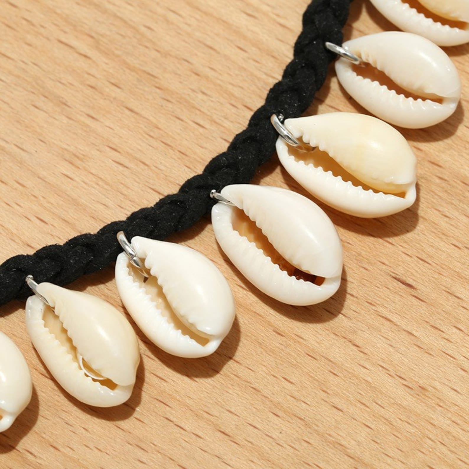 White Cowrie Shell Necklacebeach Chokershell Necklace - Etsy