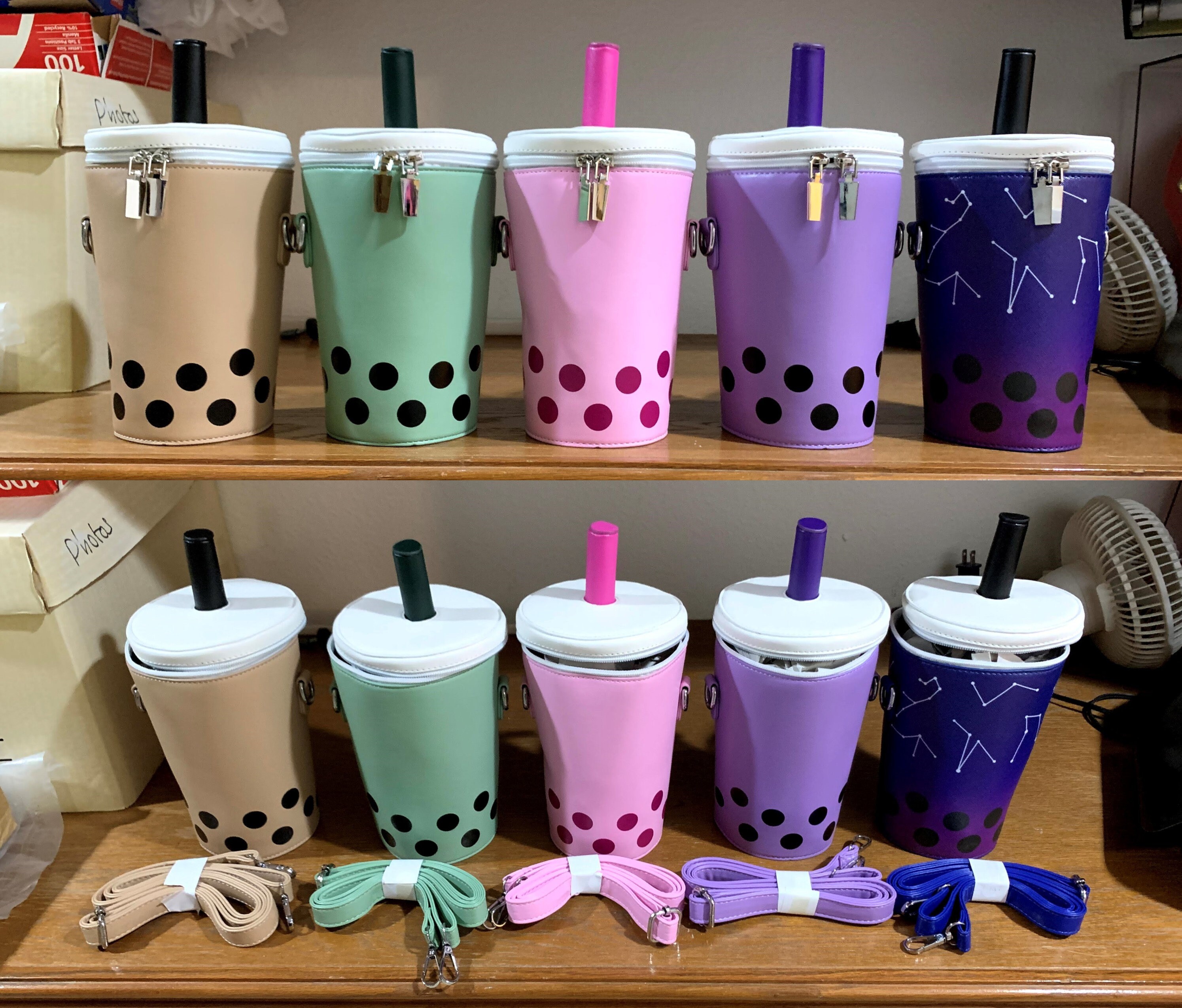 Boba / Bubble Milk Tea Crossbody Bag | Etsy