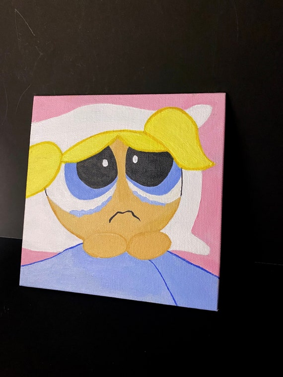 Powerpuff Girls Bubbles Sad